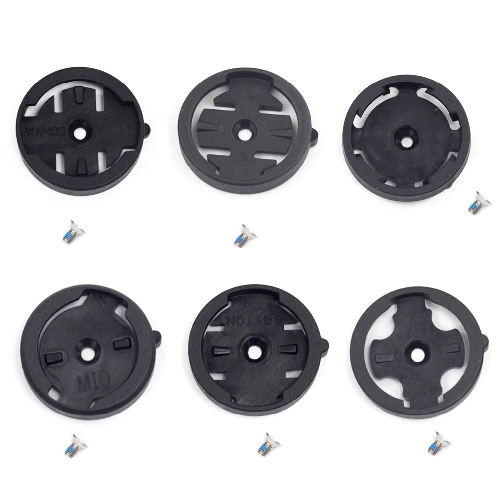 Bicycle Computer Mount Insert Kit Base Adaper for Edge BRYTON WAHOO MIO ...