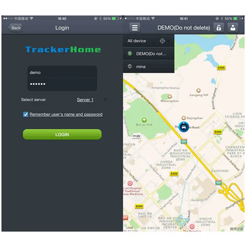 Gps 트래커 tk102 (b), tk103, tk103b, tk103a +/b + tk106a/b 용 웹 기반 플랫폼 www ...