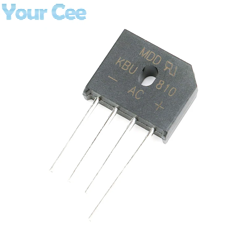 5pcs/lot Diode Bridge Rectifier KBU810 KBU1010 KBU808 KBP310 KBP307 ...