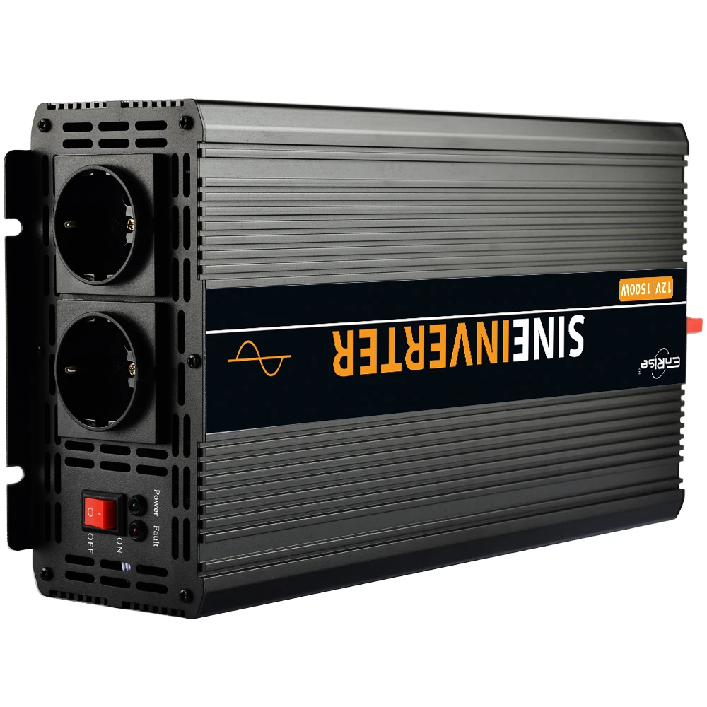 inverter 12V 220V 230V pure sine wave power inverters 1500w 3000w peak ...