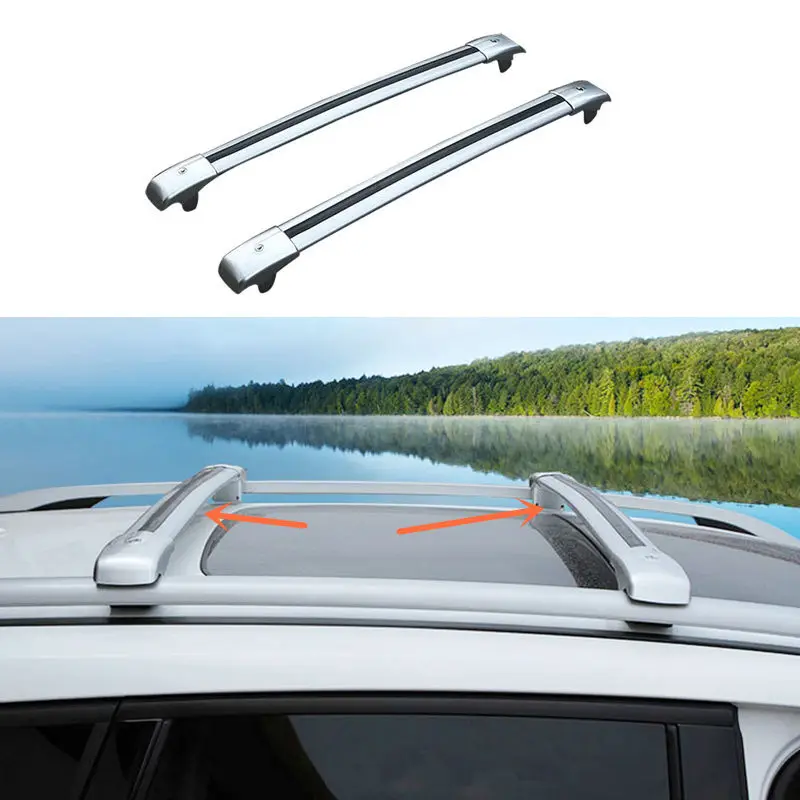 2PCS Aluminum alloy Cross Bar Roof Cargo Luggage Rack For Lexus RX350 ...