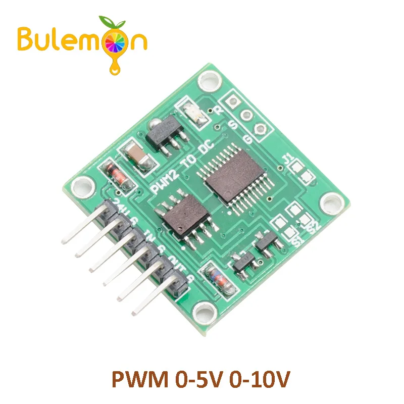 PWM To Voltage Module 0-5V 0-10V Duty Ratio Linear Conversion ...