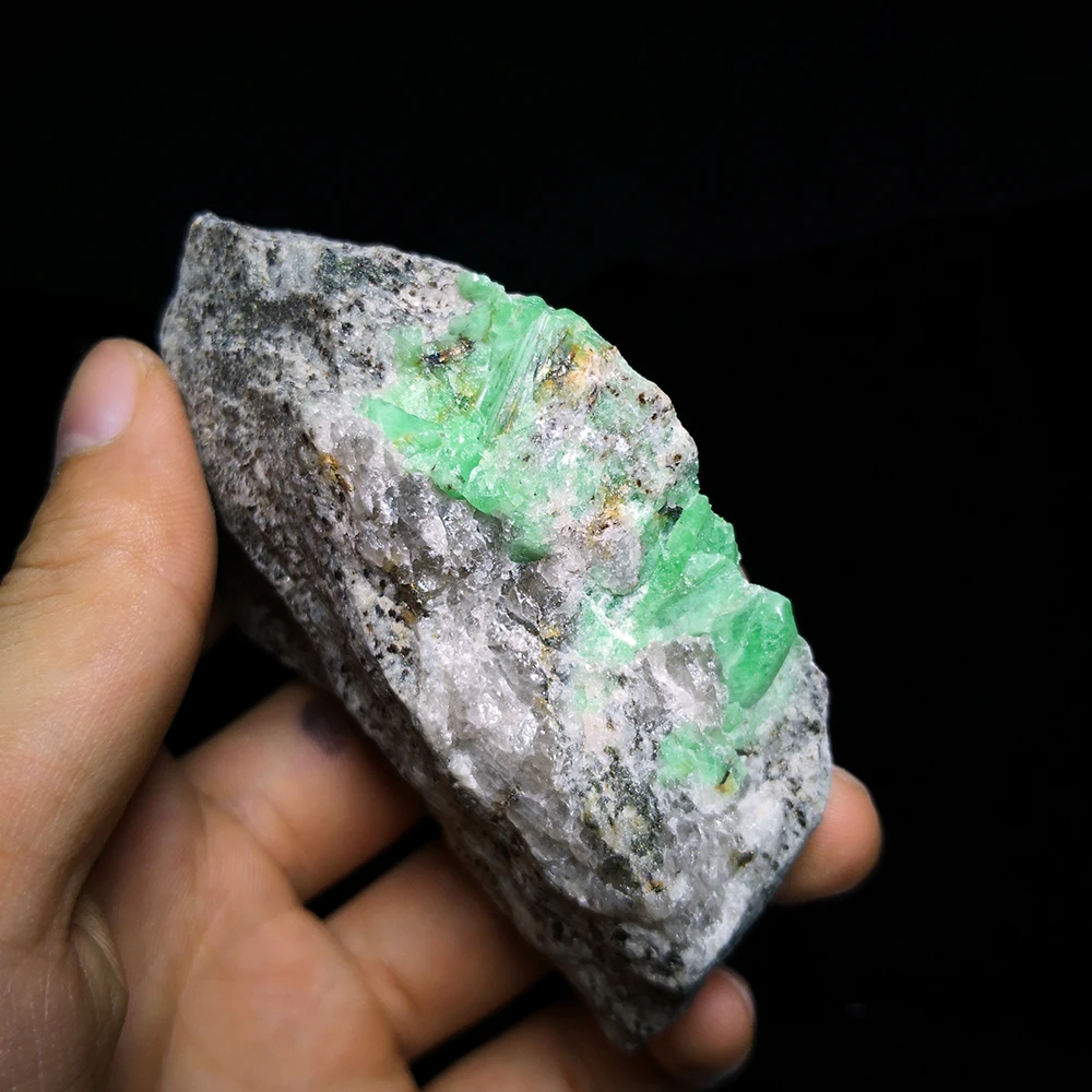 165g NATURAL Emerald quartz crystal stone ore Mineral samples ...