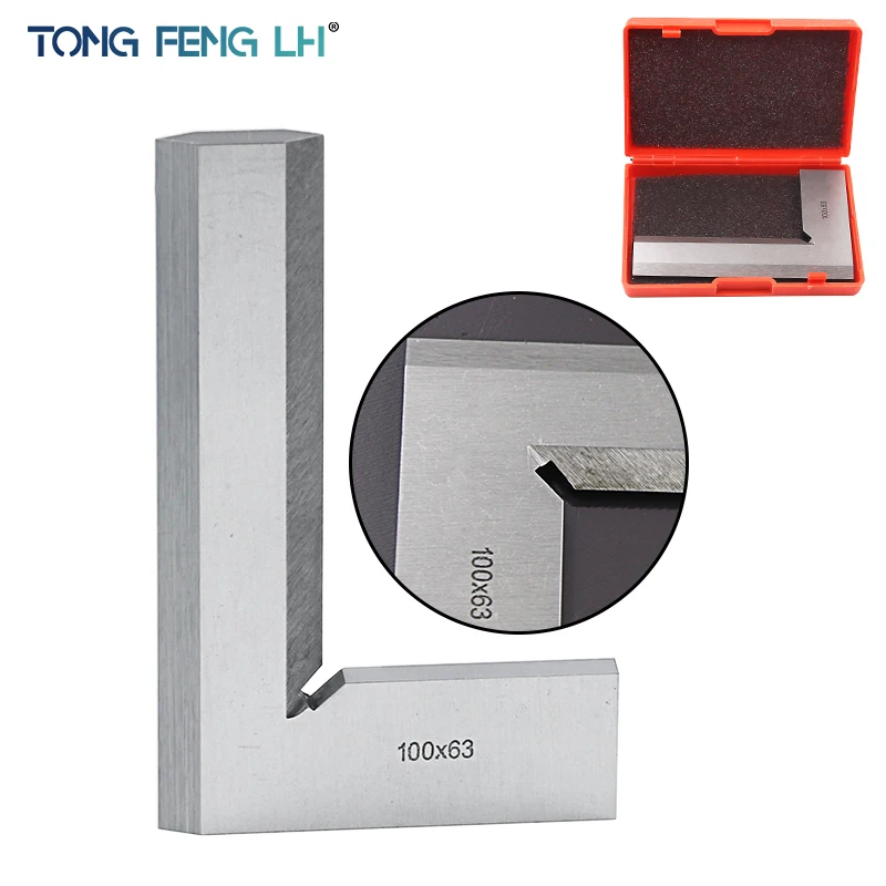 Metal Steel Engineers Try Square Set Wood Measuring Tool Right Angle ...