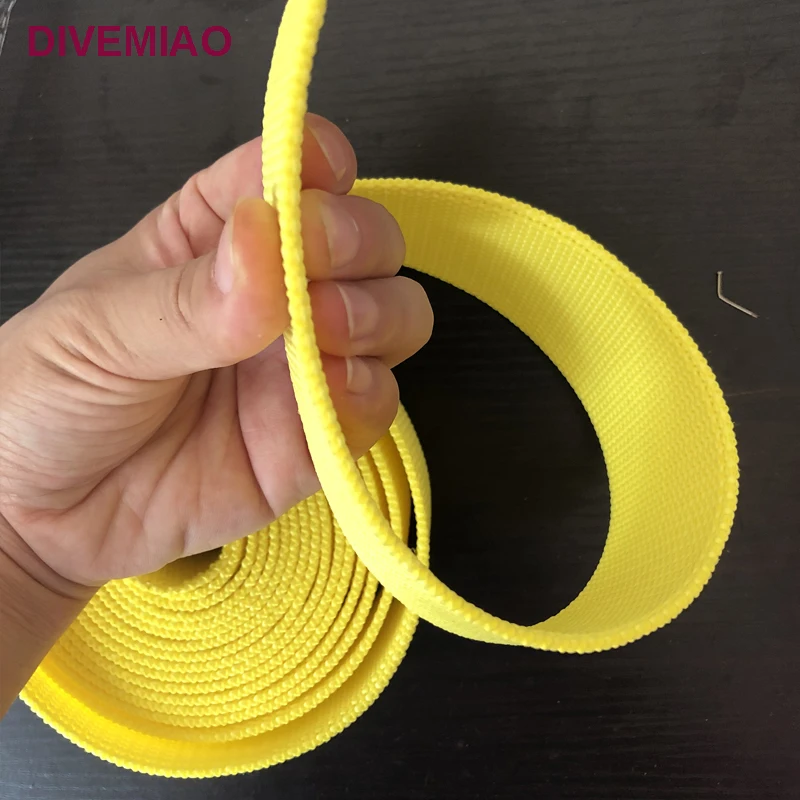 5meters/lot Heavy weight webbing for sports diving 5cm wedth 2.5mm ...