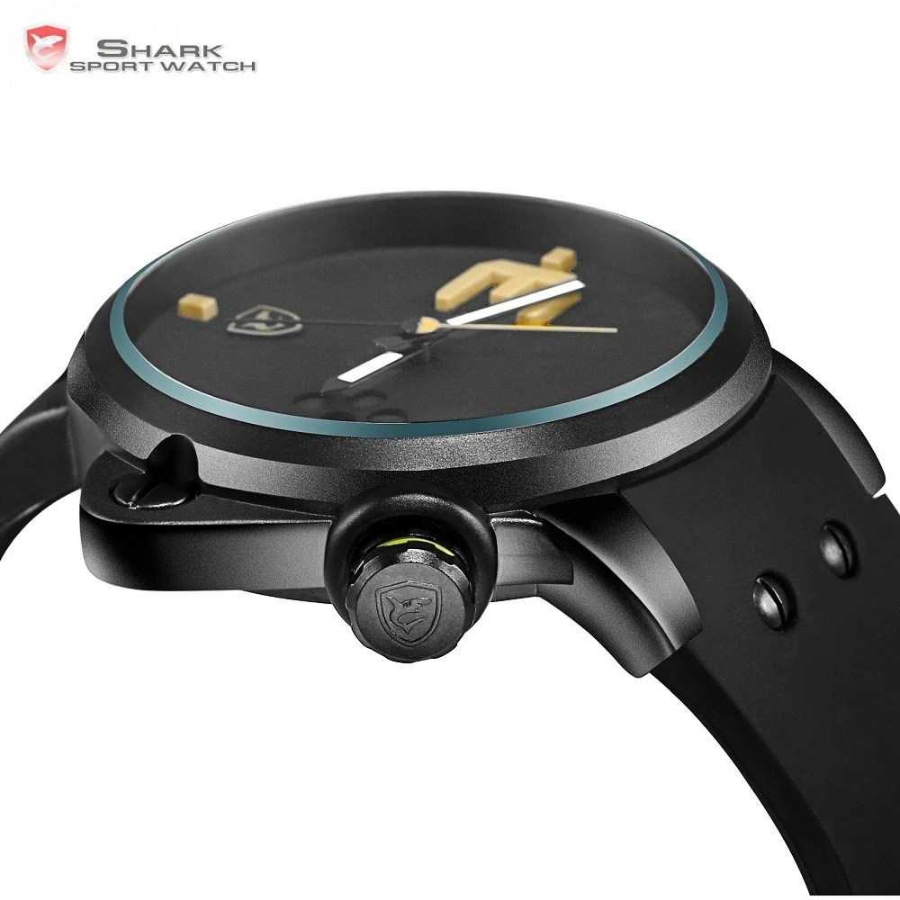 Αγορά Άνδρες ' s ρολόγια | Salmon SHARK Sport Watch Yellow Black Men ...