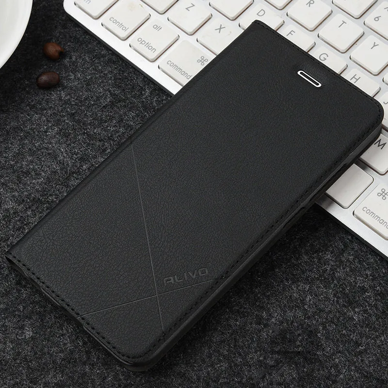 Adsorção ALIVO Papr Xiaomi Mi 6 Caso De Couro Da Aleta Casos de ...