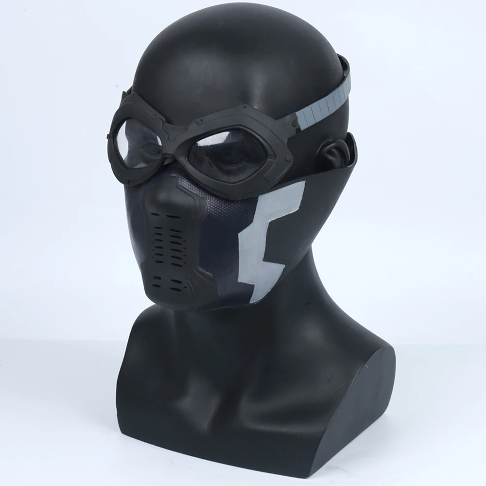 Captain America Winter Soldier Bucky Barnes Cosplay Masks Eyeglasses ...