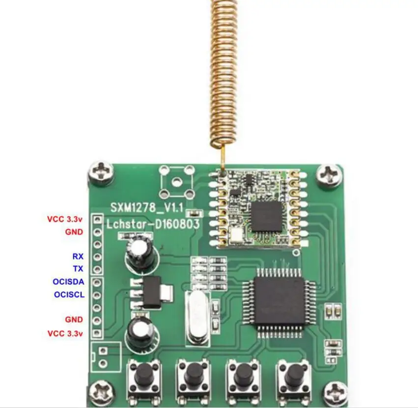 5000m long distance LORA spread spectrum communication dedicated test ...