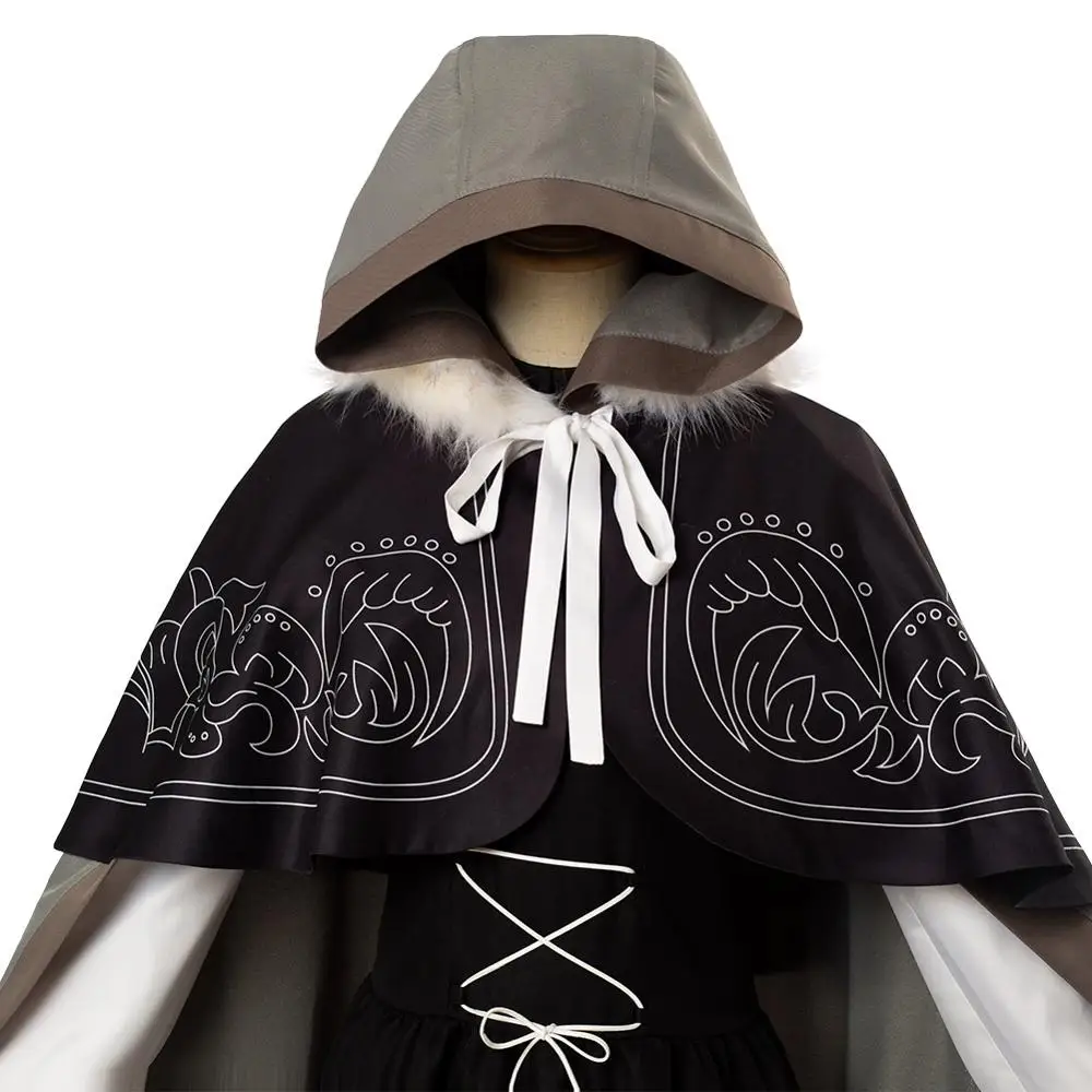 Anime Fate Grand Order Gray Cosplay Costume Dress Cloak Halloween ...