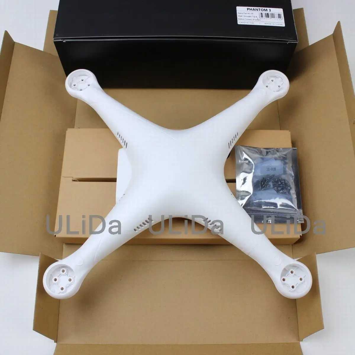 Dji Phantom 3 Pro/adv Drone Part 30 Body Shell Cover Case W/ Landing ...