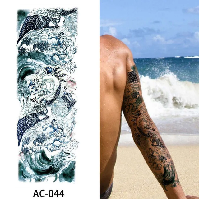 Wave Tattoo Sleeve
