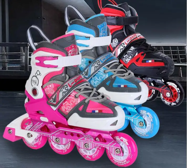 TOP quality!Kid's Roller Skates Shoes Athletic Roller Shoe for Children ...