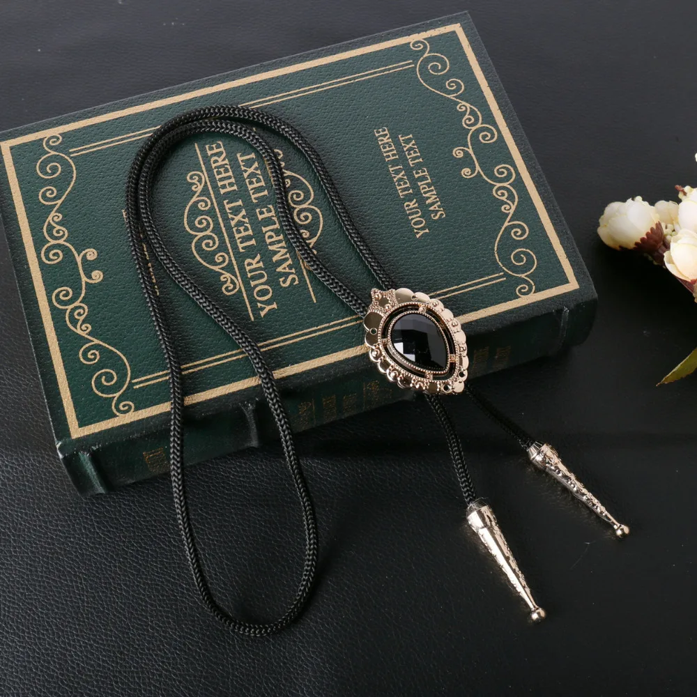 Mantieqingway Western Bolo Bow Tie Collar Rope Mens Bolo Tie Cowboy ...