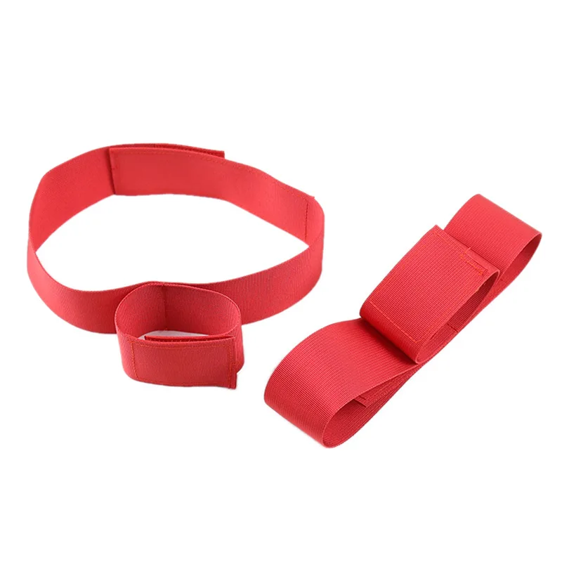 BEEGER Thigh and Wrist Cuff Restraint Strap System,Thigh Connects to a ...