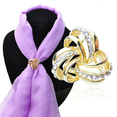 Envío Gratis Crystal seda bufandas círculo moda europea bufandas ...