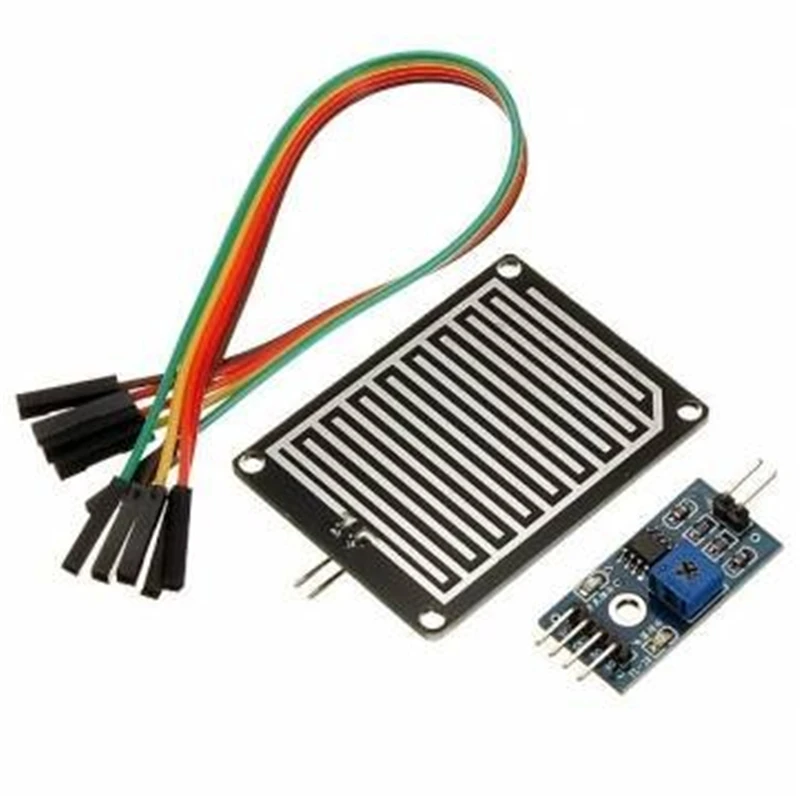 Rain Sensor Module Humidity Raindrop Weather Detection Module For Arduino In Integrated Circuits
