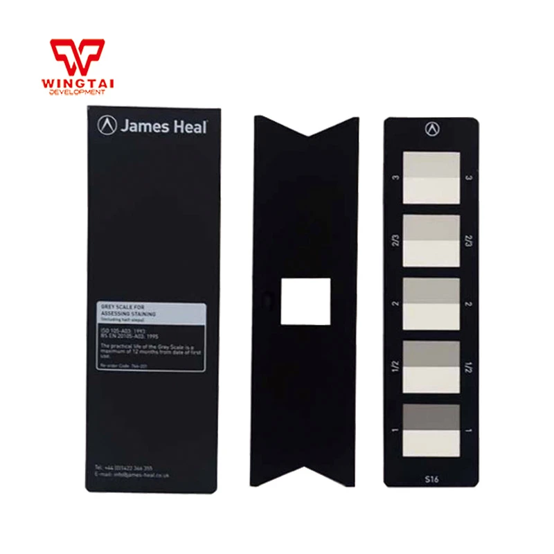 Original UK James Heal GREY SCALE FOR ASSESSING STAINING ISO 105 A03 ...