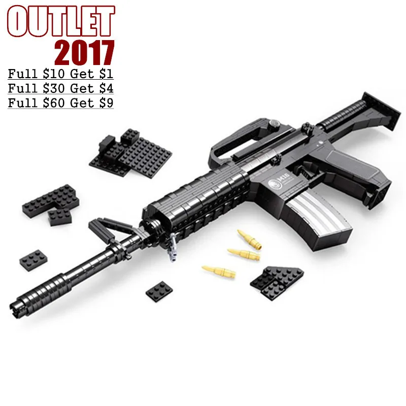 Simulation Swat Assault Rifle Pistol Sniper Rifle Scale Model 1:1 ...