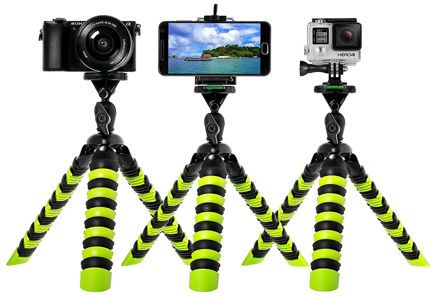 Octopus Tripod Flexible Mobile Tripod Stand Holder Mount for Phone ...