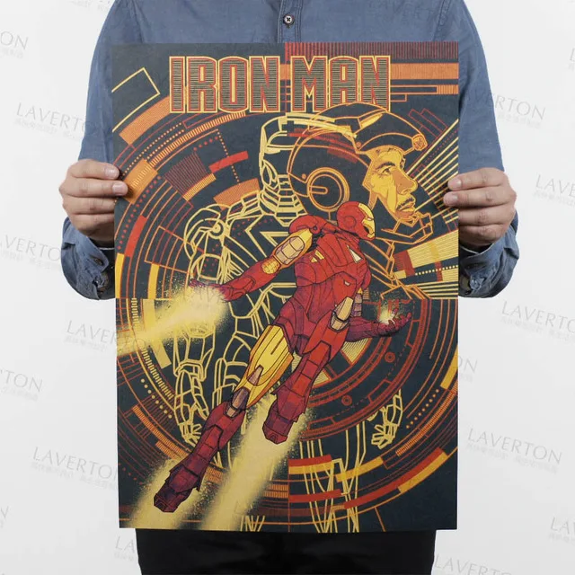Marvel poster Avengers 4 Endgame Iron Man Spiderman The Avengers ...