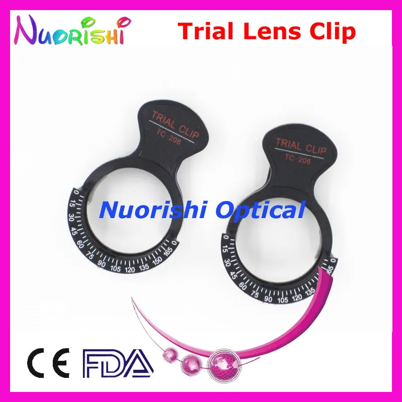 TC206-Optometry-Optical-Ophthalmic-Trial-Lens-Clip-Halberg-Clips-Frame ...
