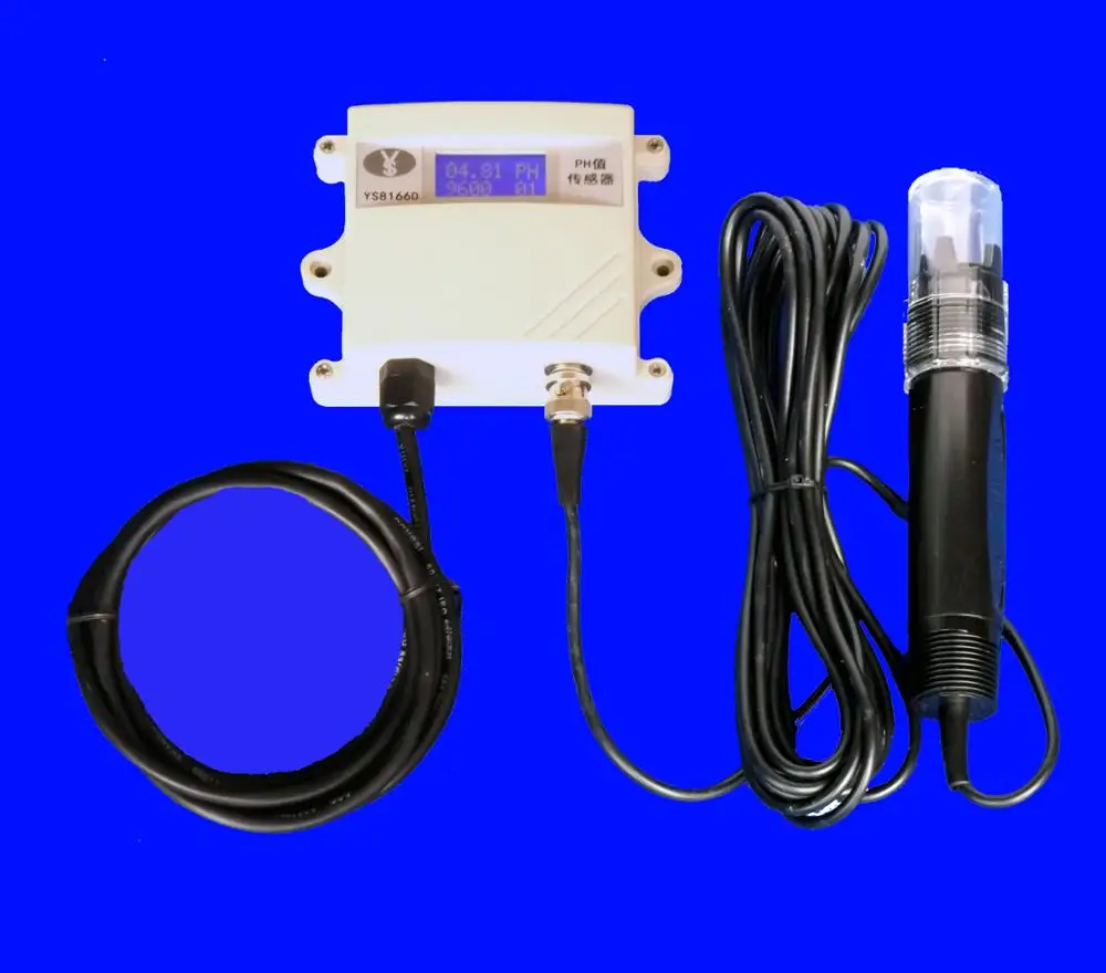 Sensor PH, Larutan atau Nilai PH Air (PH) Sensor MODBUS Protokol RS485 ...