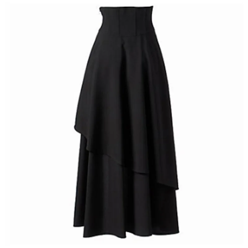 Wechery, сексуальные длинные макси юбки в стиле стимпанк, готическая ...