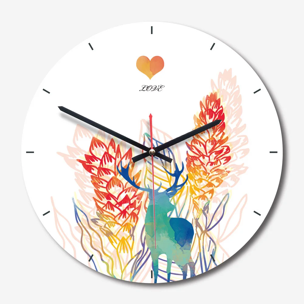 М Сверкающие настенные часы на батарейках Декоративные Современные минималистичные акриловые