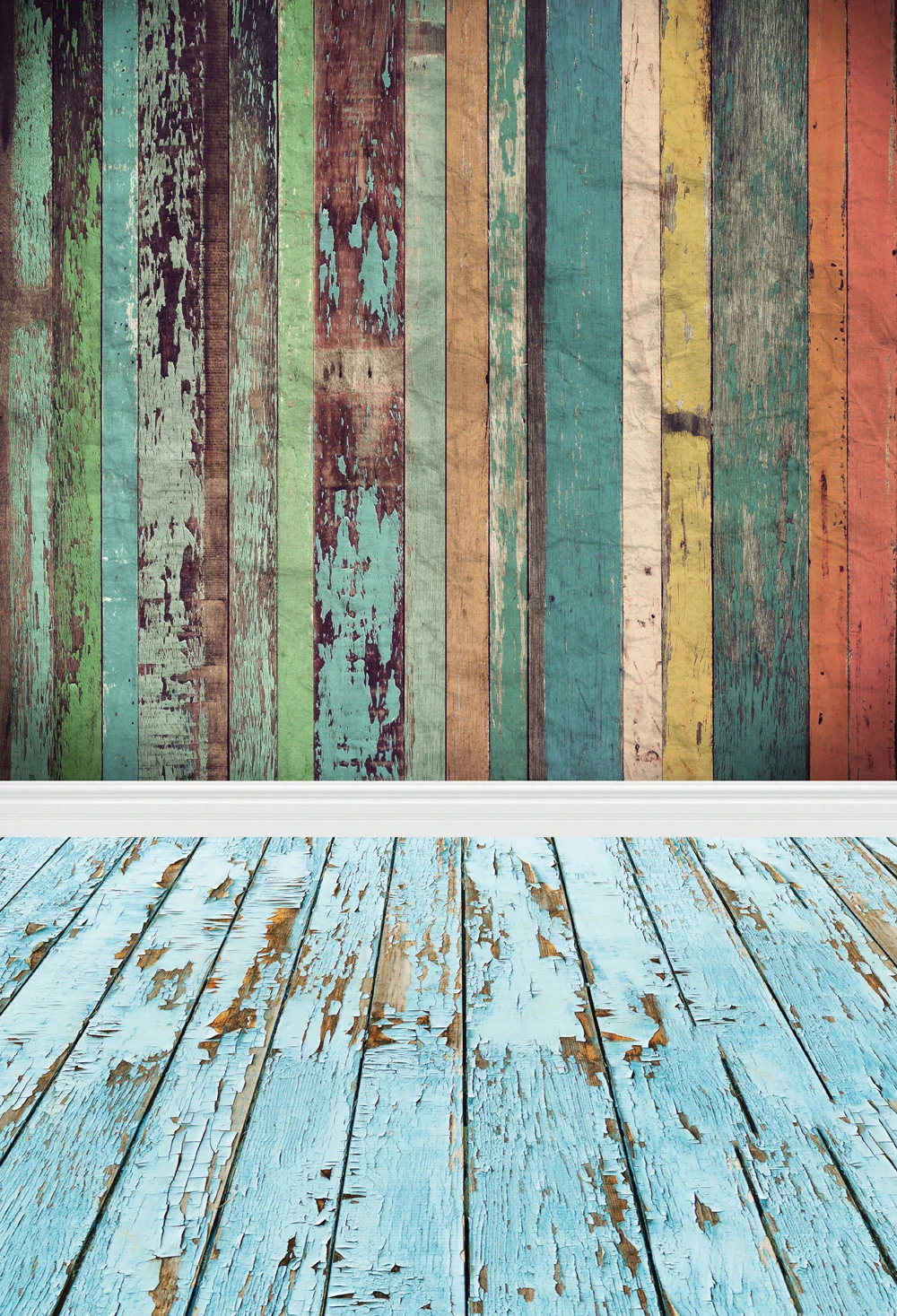 HUAYI wood Backdrop photography backdrops wood floor vinyl Backdrop ...