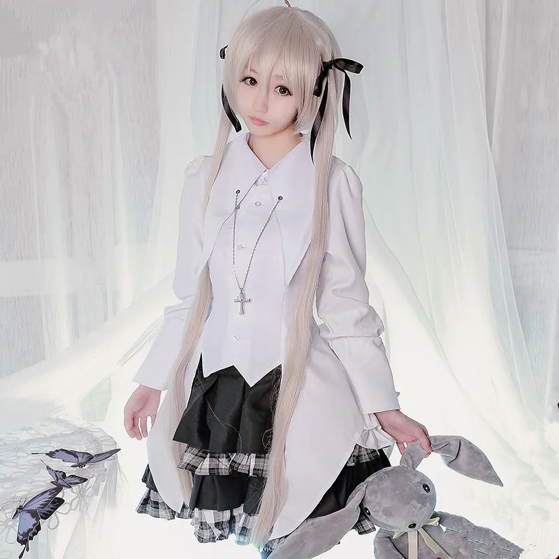 Cosplay-kost-m-Anime-Yosuga-no-Sora-Cos-Kasugano-Sora-Cos-cad-lar ...