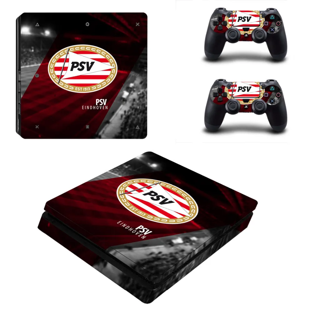 PSV Eindhoven Football Team Skin Sticker for PS4 Slim - ConsoleSkins.co