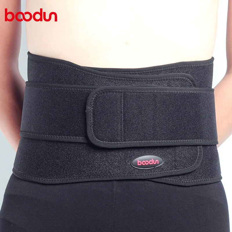 BOODUN Sport Breathable Adjustable Waist Back Belt Support Lumbar Band ...