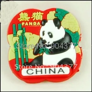 Ethnic Rubber Panda Fridge Magnet Sticker Souvenir Chinese Culture ...