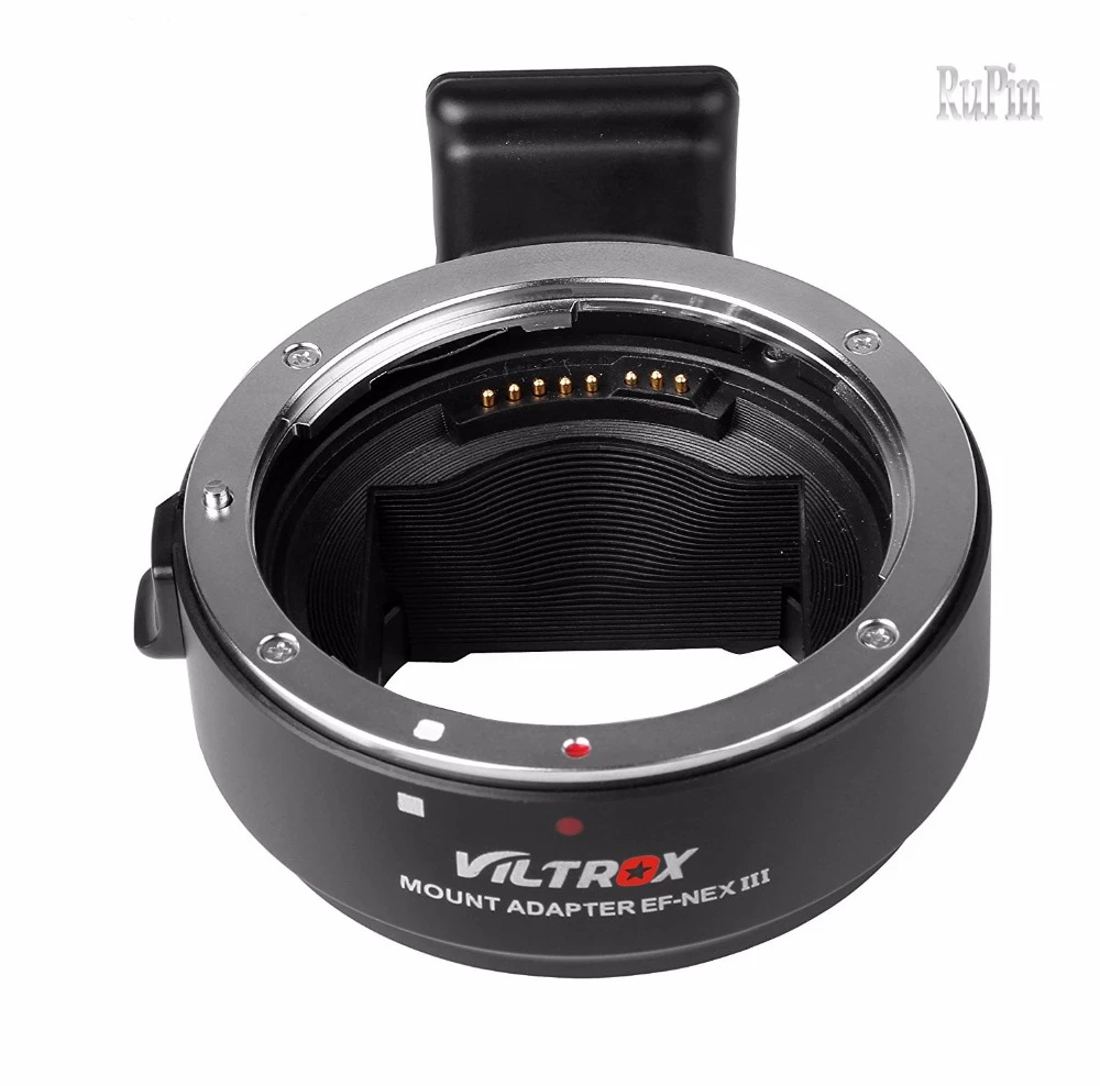Viltrox ef nex iii electrónico enfoque automático lente adaptador de montaje para canon ef ef s ...