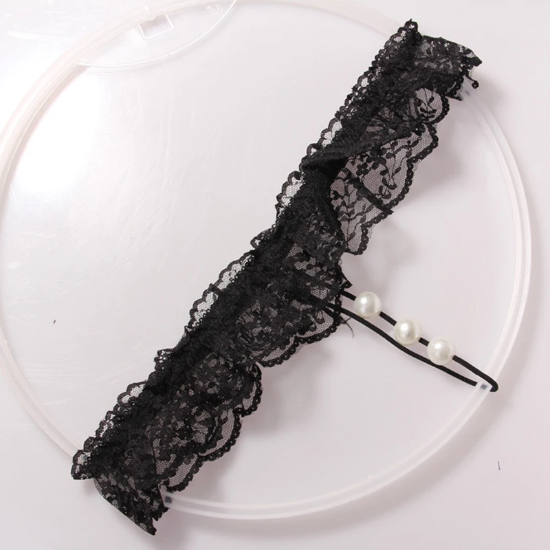 Sexy pure pearl temptation transparent lace thong panty t 1010|lace ...