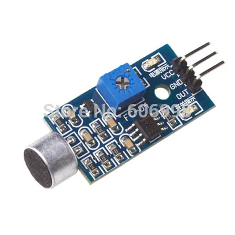 Microphone Sound Sensor Module Voice Sensor High Sensitivity Sound Detection Module Whistle