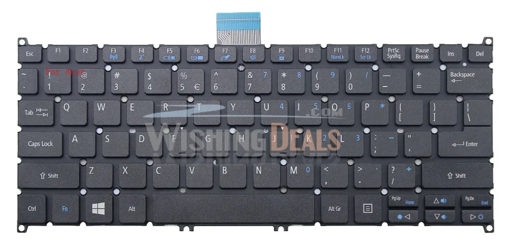 New-for-Acer-Aspire-V5-122-V5-122P-backlit-keyboard-US-English-layout ...