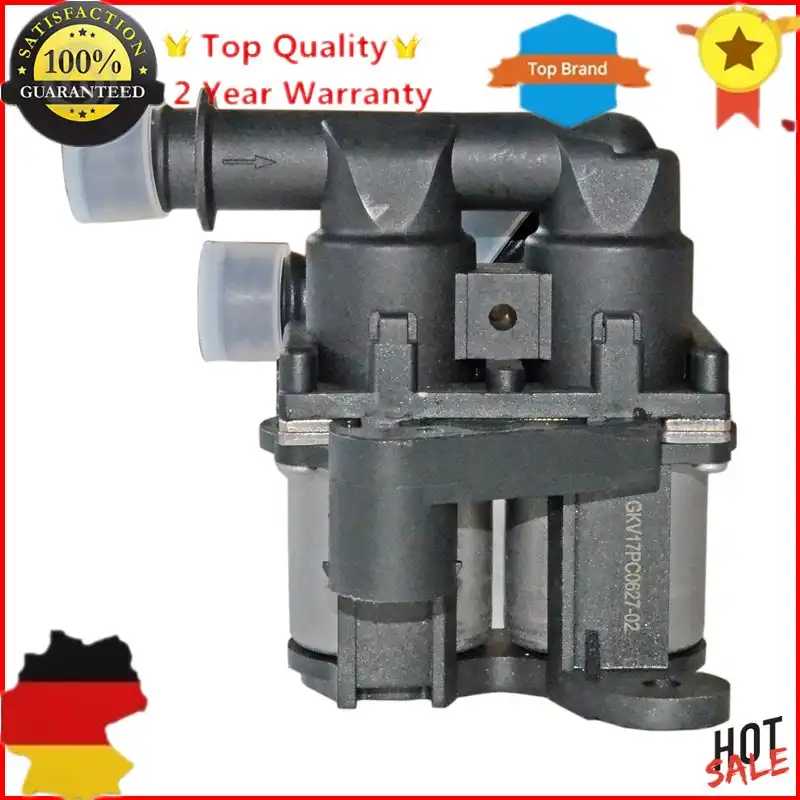 Heater Control Valve with Auxiliary Water Pump for BMW E46 X3 318i Z3 ...