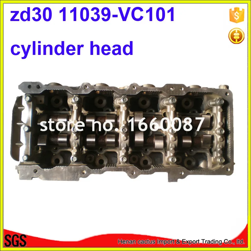 Conjunto completo de culata ZD30, 11039 VC10A, 11039 VC101, para Nissan ...