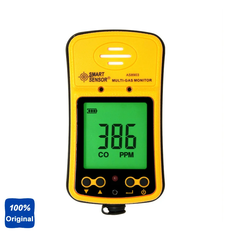 2in1 Handheld Hydrothion H2S Monitor Carbon Monoxide Tester CO Gas ...