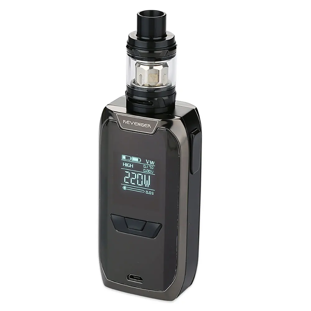 Original 220W Vaporesso Revenger Kit with 5ml /2ml NRG Tank & Huge 0.96 ...