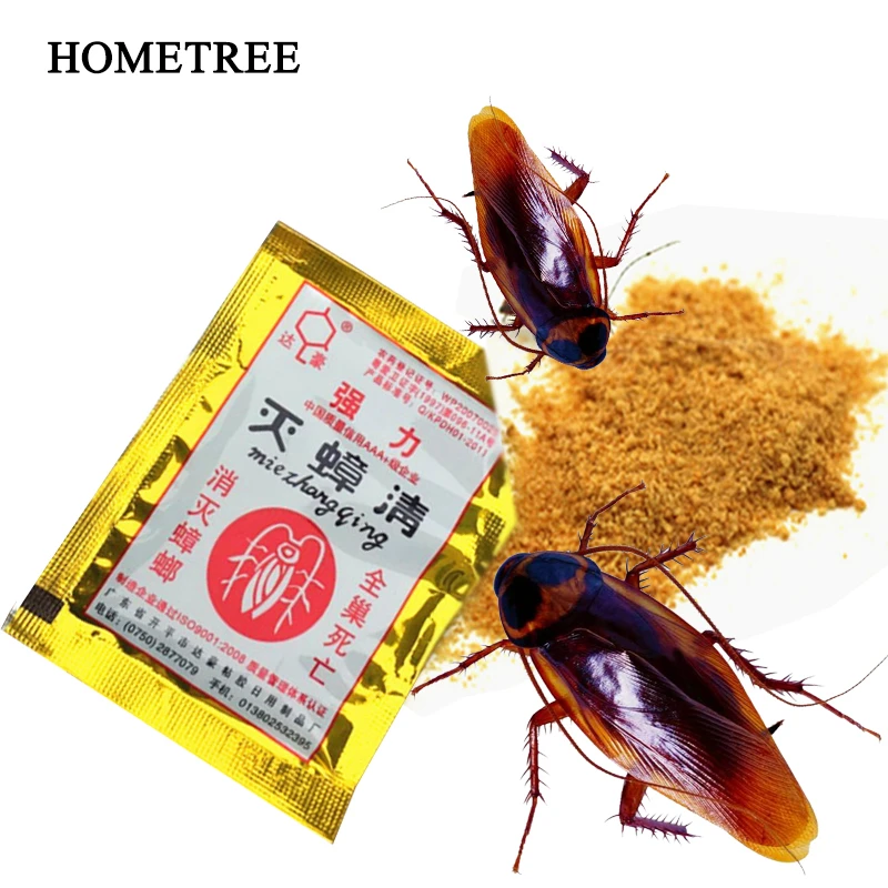 Hometree 6pcs Roach Killer Effective Cockroach Kill Bait Powder ...