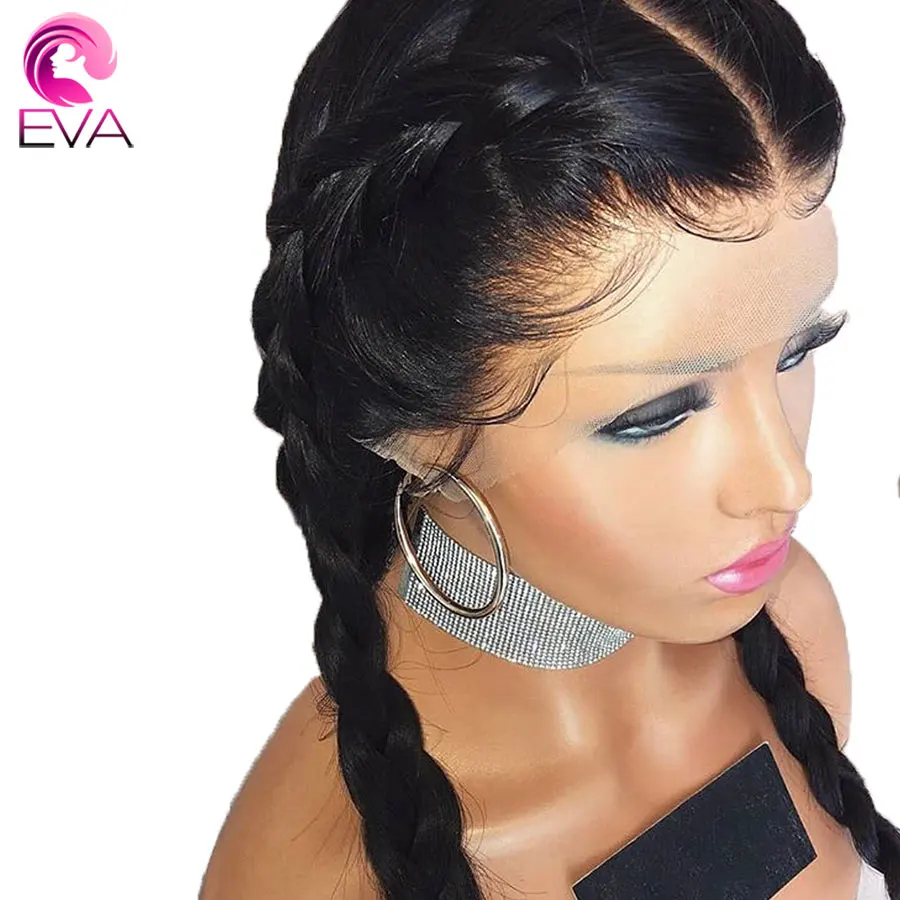 Eva Hair Straight 13x6 Lace Front Human Hair Wig Pre Plucked With Baby ...