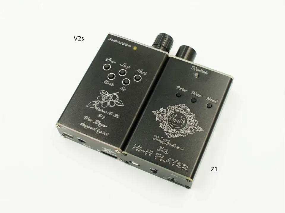 Walnut V2s HiFi Audiophile Lossless Portable MP3 Player Headphone ...