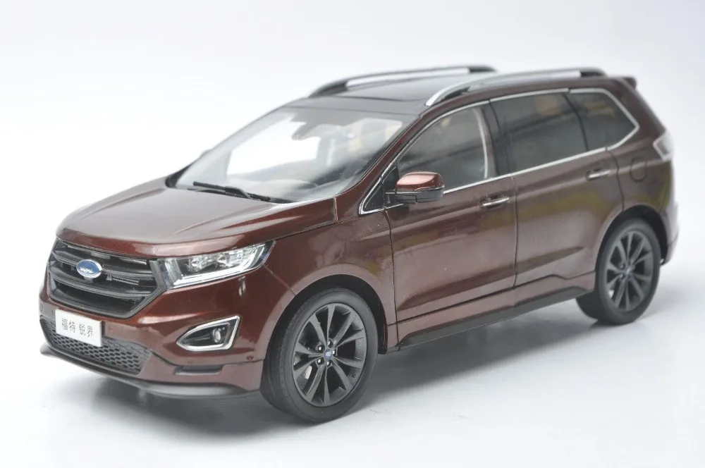 1:18 Diecast Model for Ford Edge 2015 Red SUV Alloy Toy Car Collection ...