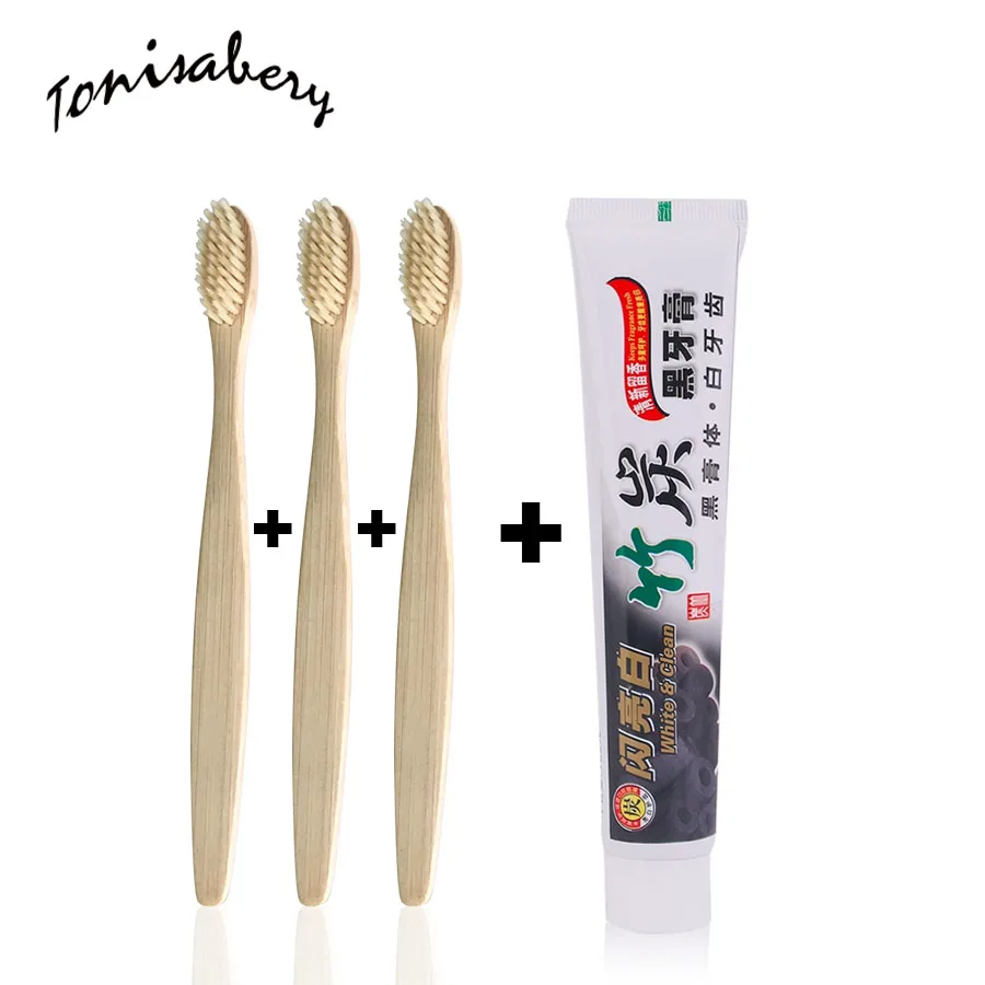 100 grams of bamboo charcoal toothpaste whitening and nourishing oral ...