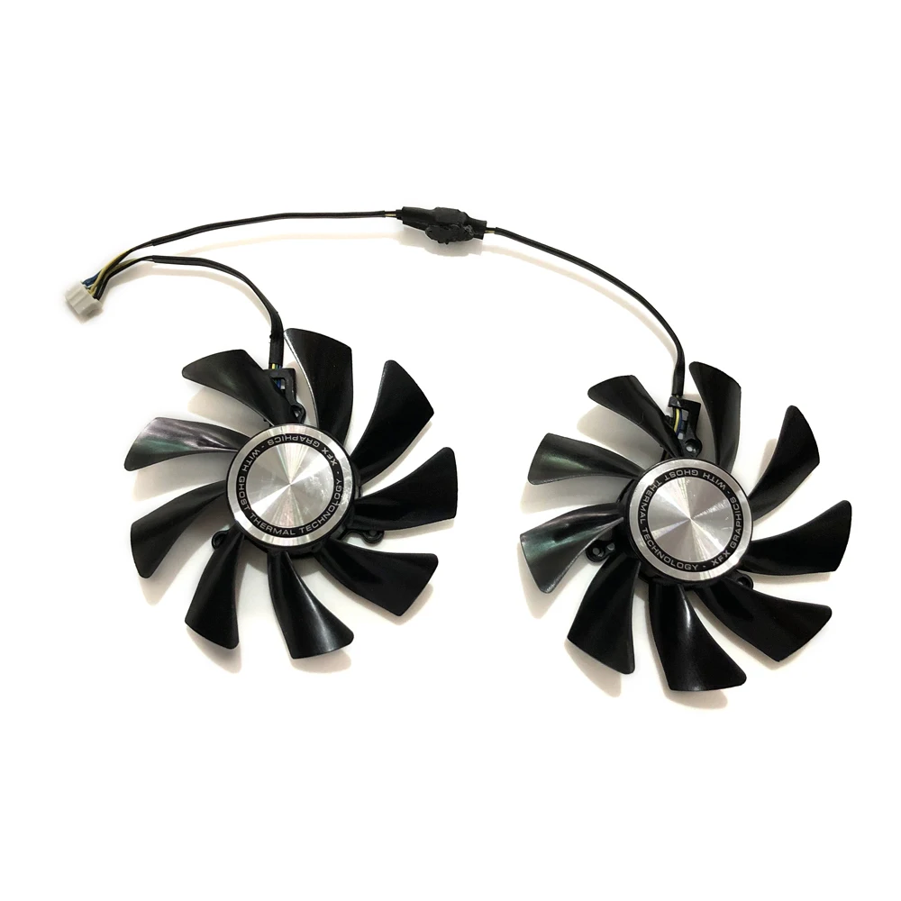 2pcs/set GPU VGA Cooler Fan For XFX HD7950 XFX FX 797A TDF Graphics ... 2pcs/set GPU VGA Cooler Fan For XFX HD7950 XFX FX 797A TDF Graphics ...