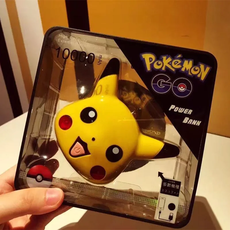 Pokemon Pikachu Go Ball pokeball power bank 10000mAh Charger Battery ...