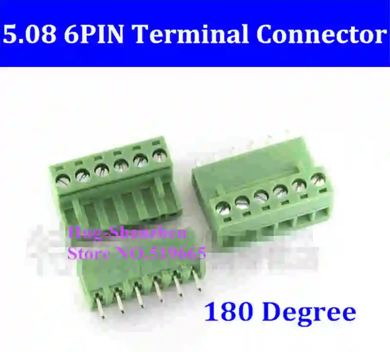 5-08-5-08mm-6pin-6-Pin-Terminal-plug-type-300V-10A-5-08mm-pitch ...